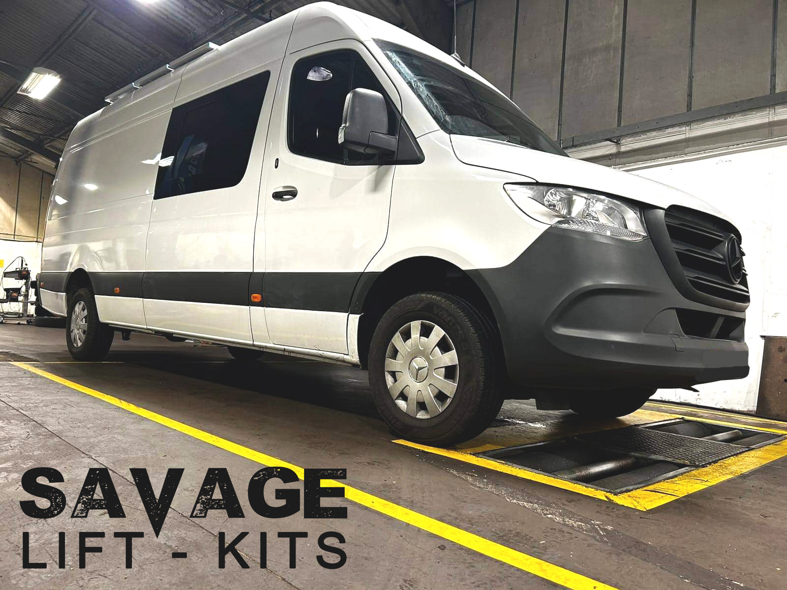 Sprinter SAVAGE 50mm Lift Kit - 2018 Onwards – Black Rock Outfitters
